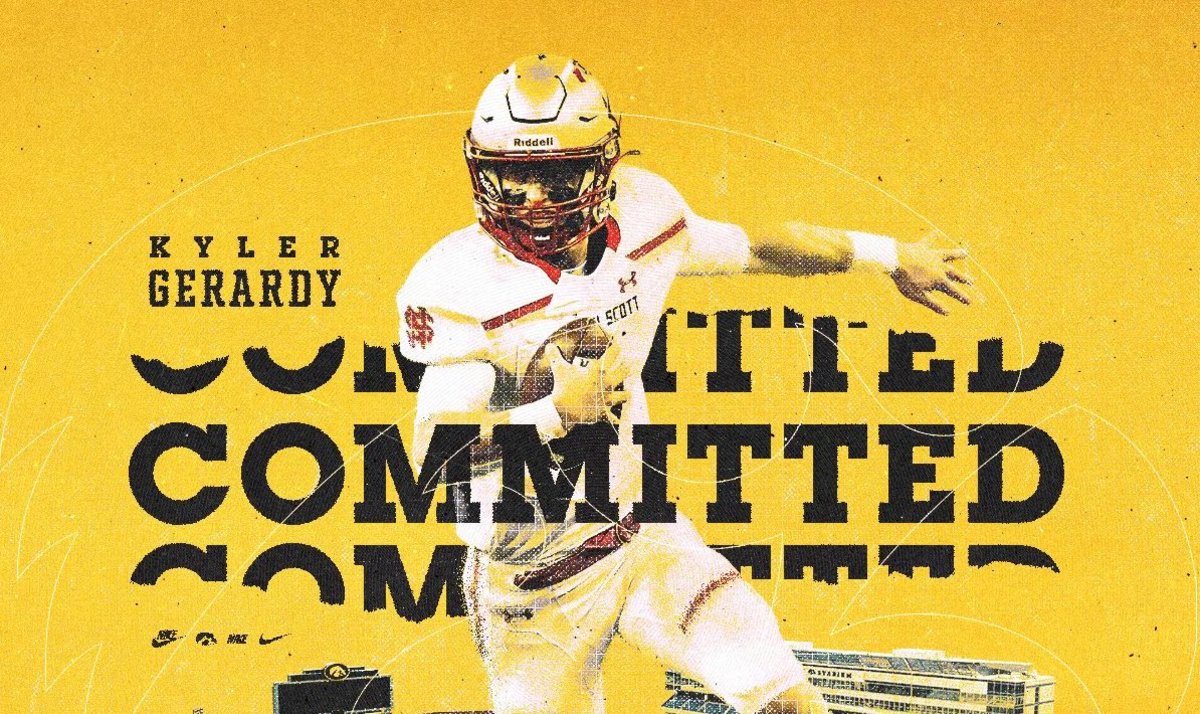 Kyler Gerardy Living Dream with Hawkeyes - Sports Illustrated Iowa ...