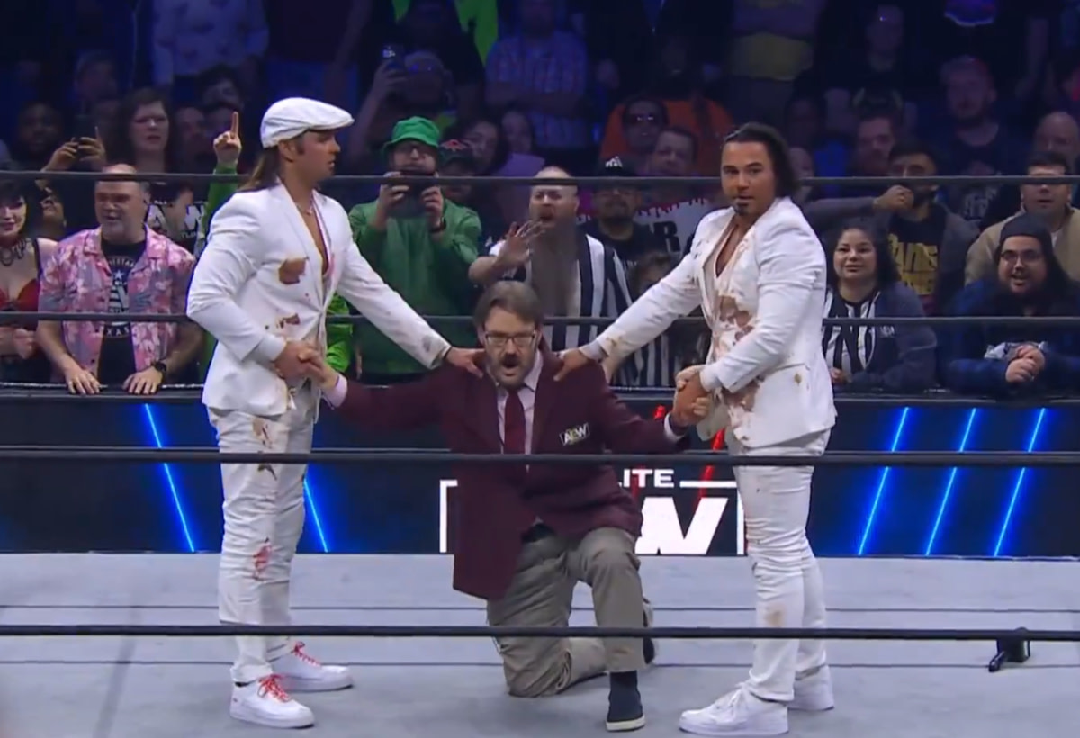 AEW Dynamite Results & Video: The Young Bucks Almost Take Out Tony Schiavone - Sports ...