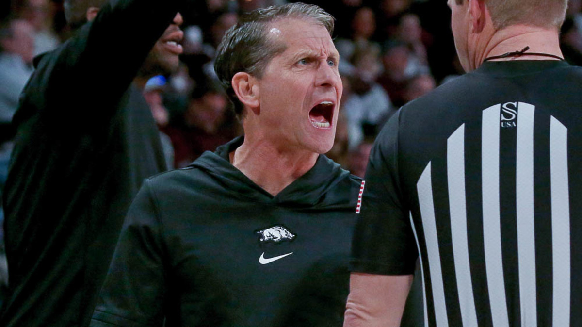 Hogs' Eric Musselman After Loss to Mississippi State - Sports ...