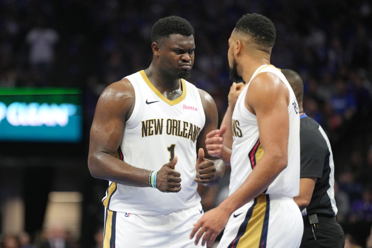 CJ McCollum Defends New Orleans Pelicans Star Zion Williamson During An ...