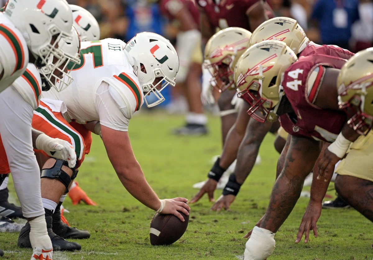 Raiders NFL Draft prospect: C, Matt Lee, Miami - Sports Illustrated Las ...