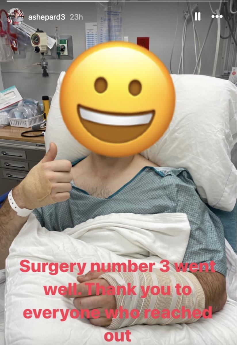 Indiana Baseball's AJ Shepard to be Out For 'Significant Period of Time ...