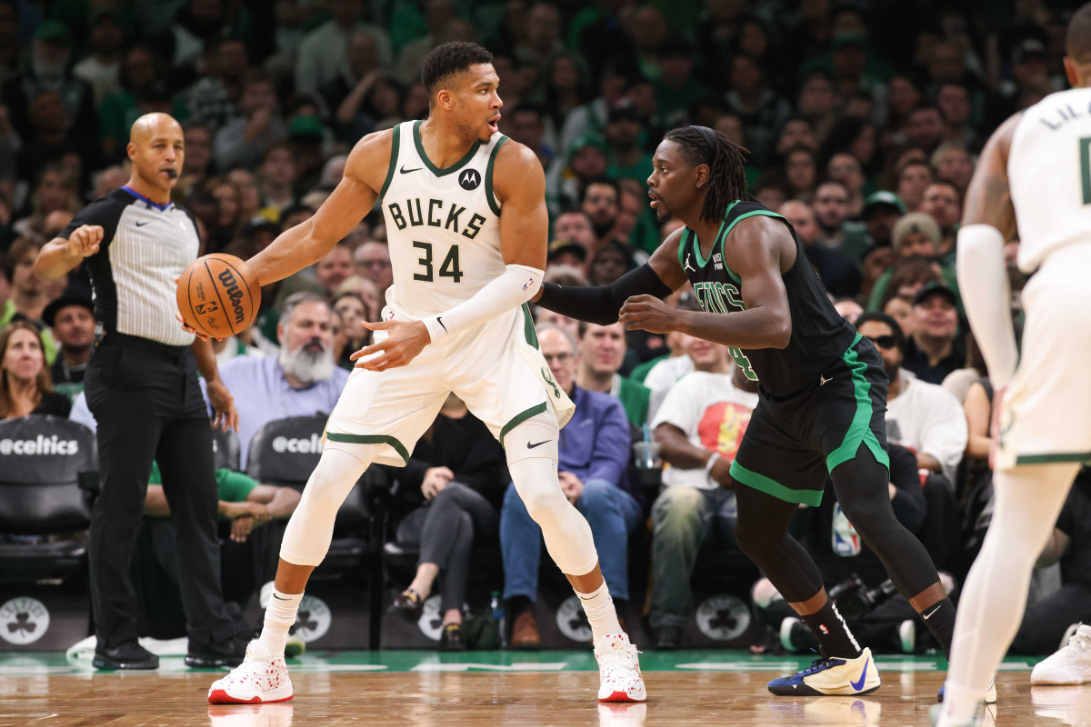 Giannis Antetokounmpo Opens up About the Bucks Trading Jrue Holiday - Sports Illustrated Boston ...