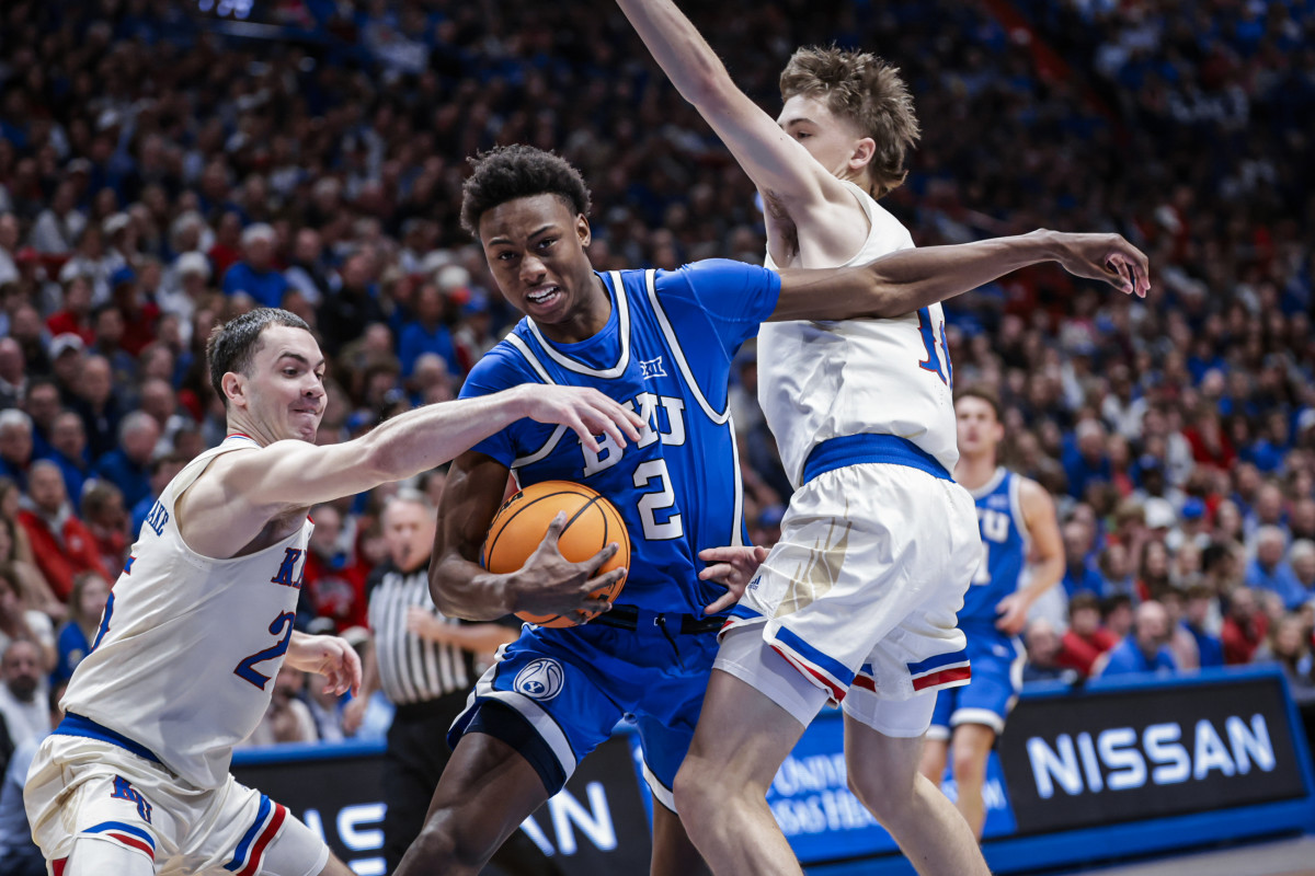 After Win at Kansas, BYU Jumps Up to a Five Seed in Lunardi's Latest ...