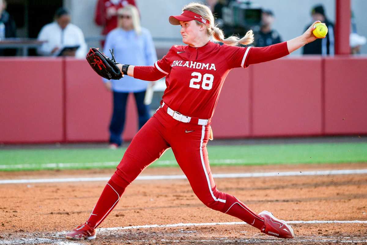 OU Softball: Kelly Maxwell Tosses Oklahoma's First No-Hitter of 2024 ...