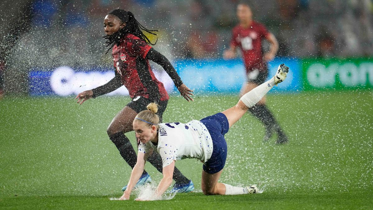 SI:AM | A Wet and Wild USWNT Win - Sports Illustrated