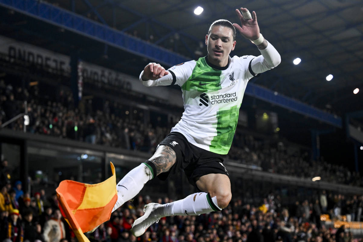 Darwin Nunez scores Liverpool's 1,000th goal of Jurgen Klopp era ...