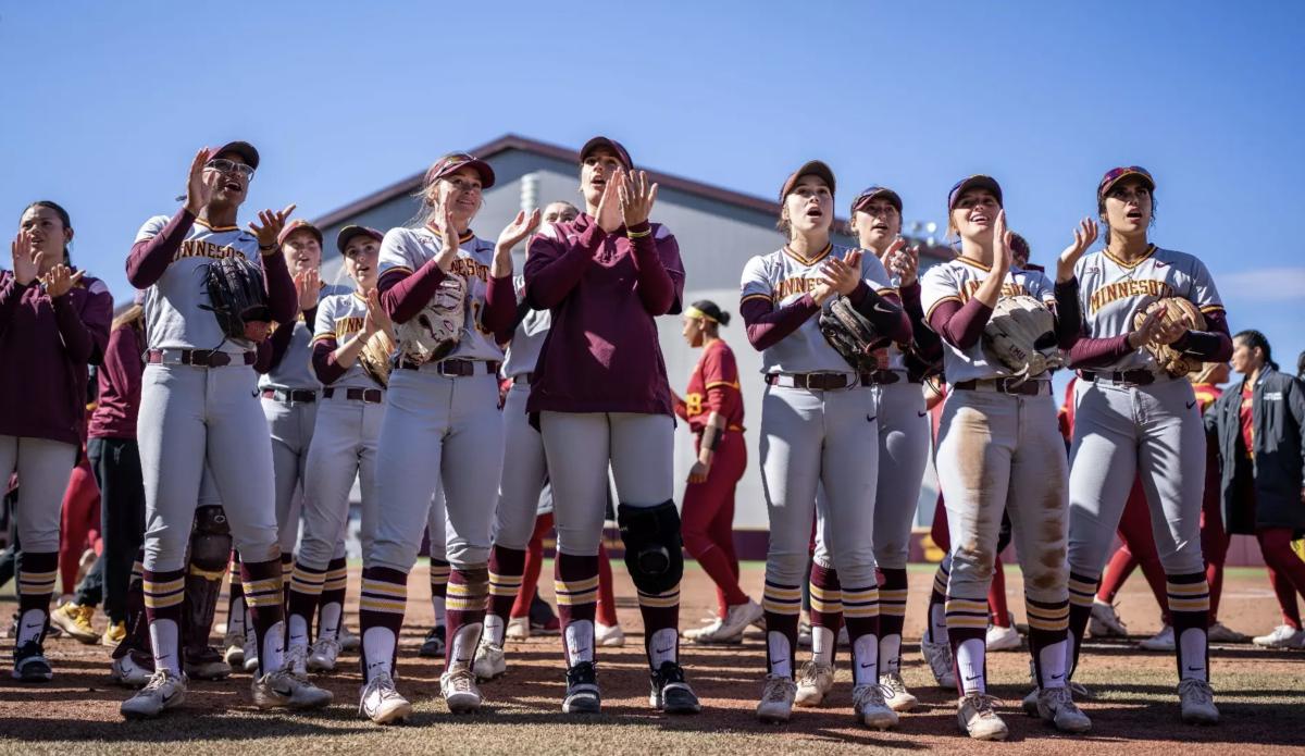 Gophers softball stuns No. 10 Clemson in extra innings - Sports ...
