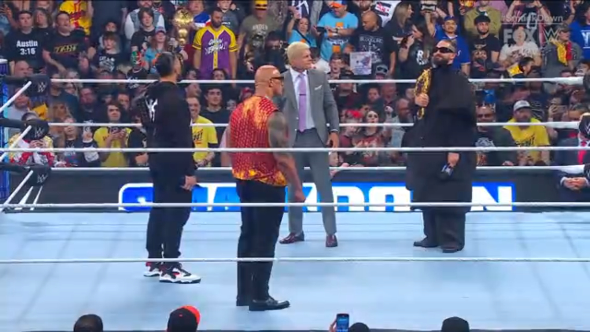BREAKING: The Rock & Roman Reigns Face Cody Rhodes & Seth Rollins at WrestleMania 40 - Sports ...