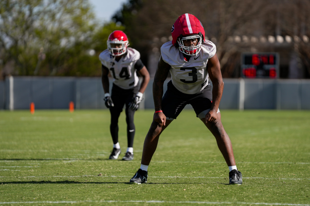 Georgia Football Photos from Day One of Spring Practice for the ...