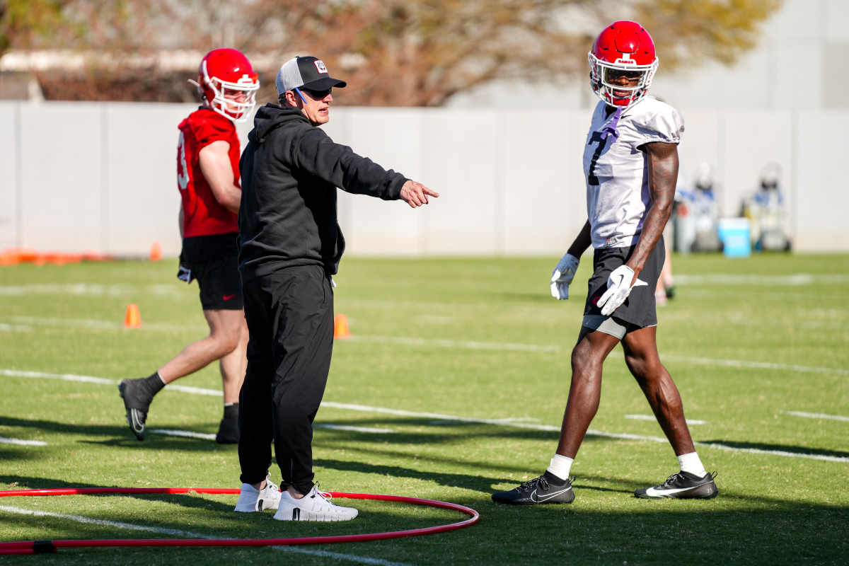 Georgia Football Photos from Day One of Spring Practice for the ...