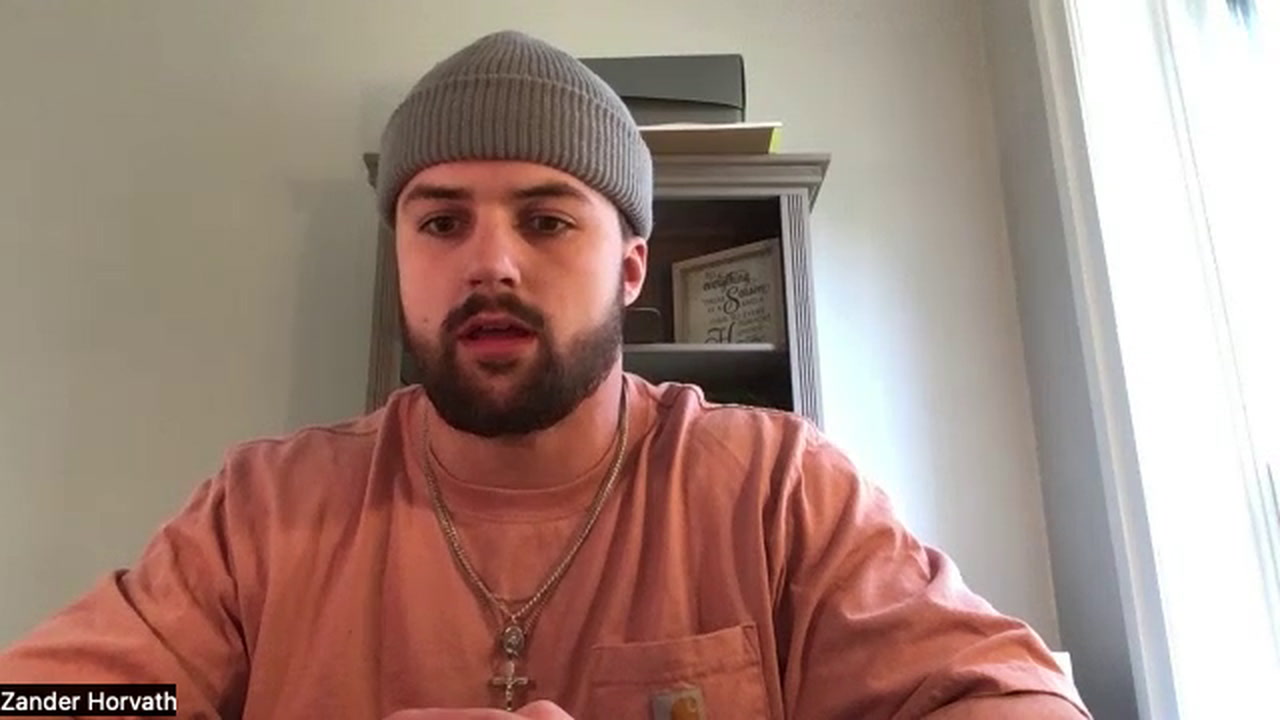 Saints' Zander Horvath Introductory Interview - 3/14/24 - Sports ...
