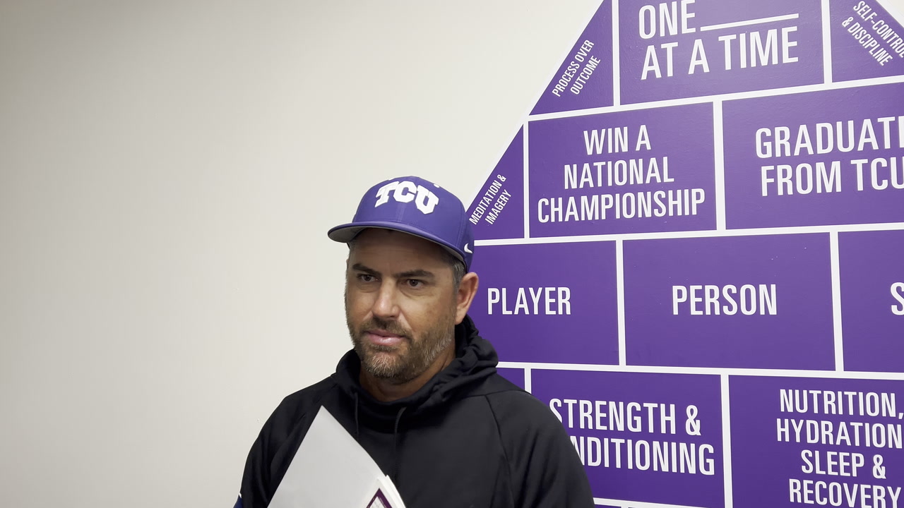 WATCH! TCU Head Coach Kirk Saarloos Discusses The 7-4 TCU Loss To ...