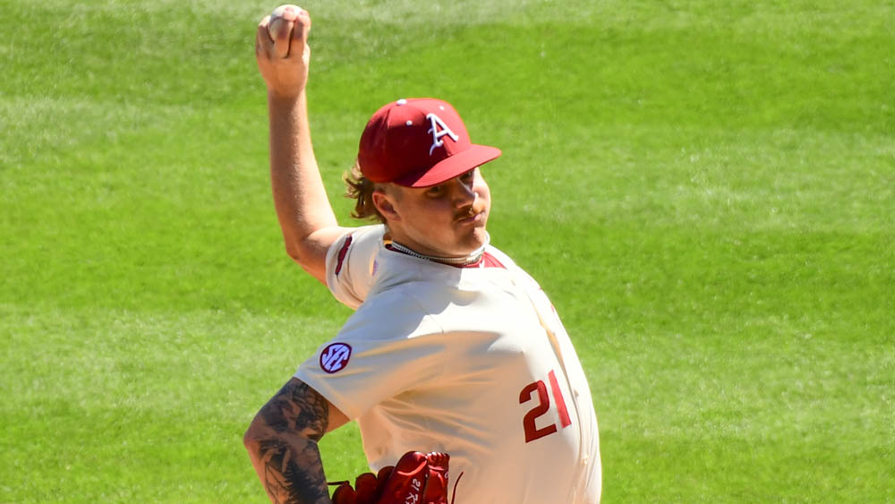 Razorbacks use elite pitching to finish Tigers, carries winning streak ...