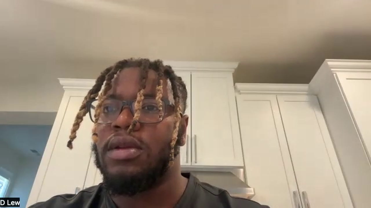 WATCH: Damien Lewis Discusses Why He Signed with Carolina - Sports ...