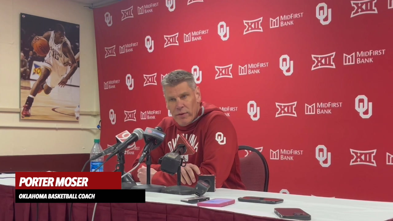 WATCH: Oklahoma HC Porter Moser's Response to NCAA Tournament Snub ...