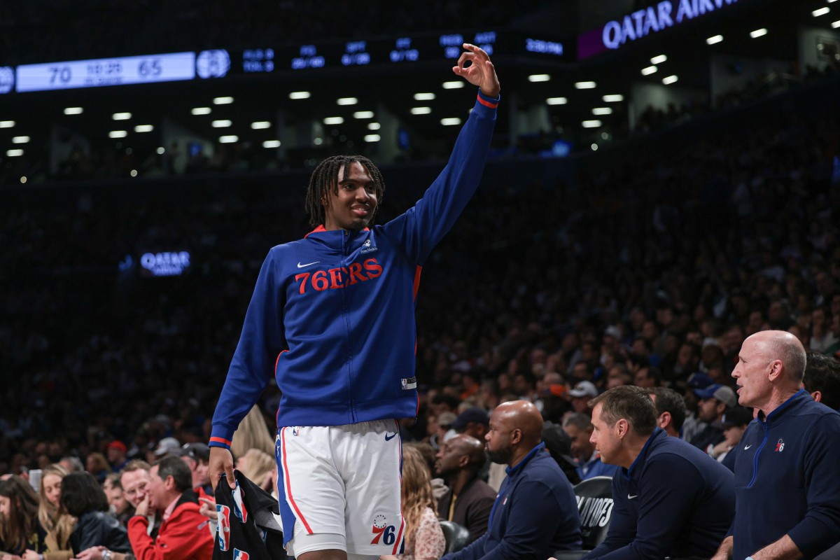 Tyrese Maxey Questions NBA 2K24 Three-Point Shooting Ranking - Sports ...