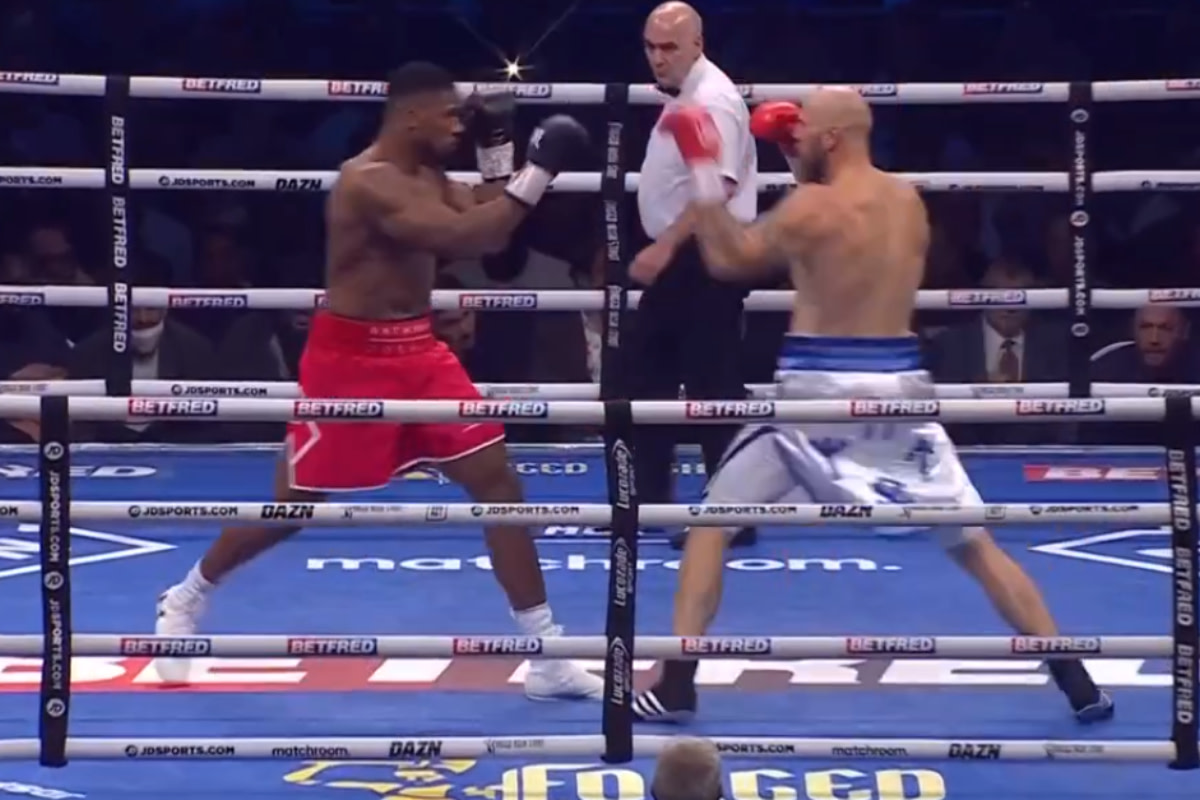 VIDEO: Anthony Joshua Knocks Out Robert Helenius With One Punch ...