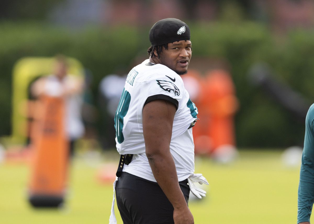 Jalen Carter Makes Play on First Snap of NFL Career for Philadelphia ...