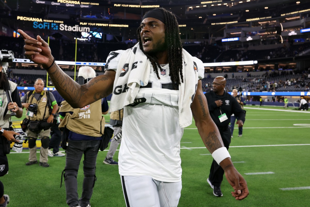 Las Vegas Raiders Davante Adams becoming more vocal - Sports Illustrated Las Vegas Raiders News ...