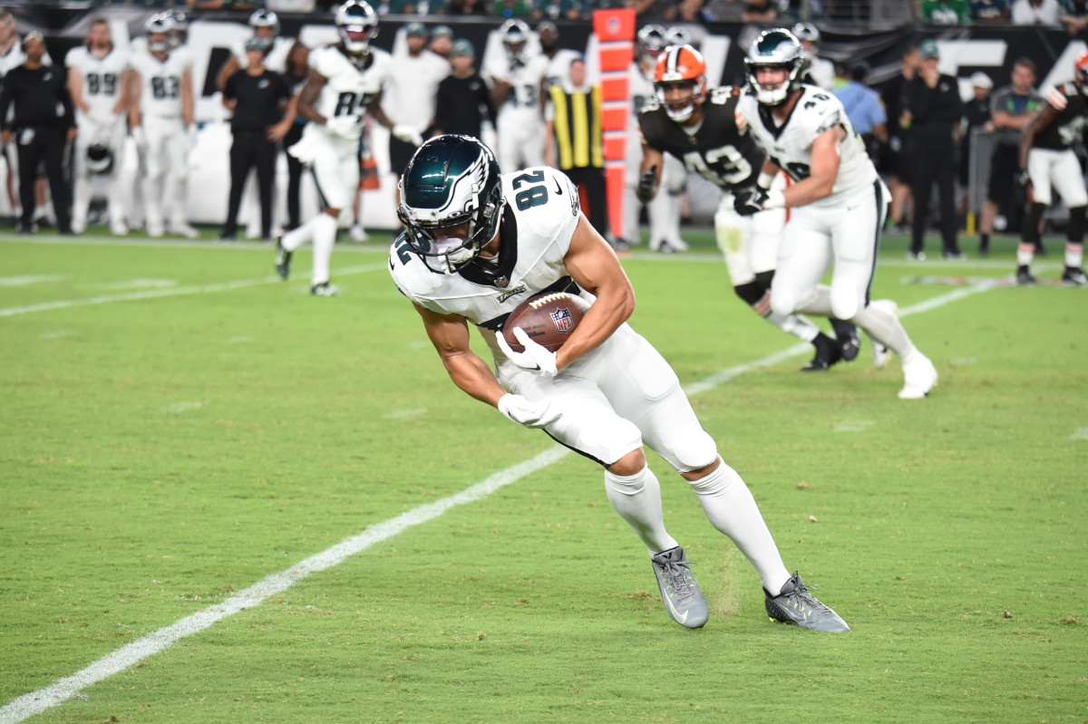 Philadelphia Eagles' Devon Allen Finally Makes His NFL Debut in Win vs ...