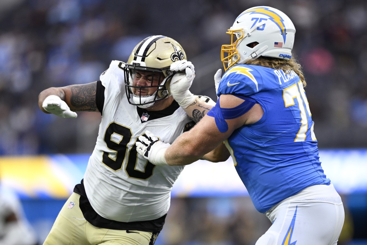 Saints DT Bryan Bresee Impressive Versus Chargers - Sports Illustrated ...