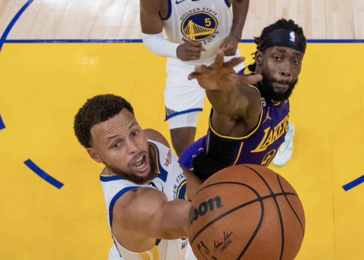 Patrick Beverley Reacts to Viral Steph Curry vs. Magic Johnson Take ...