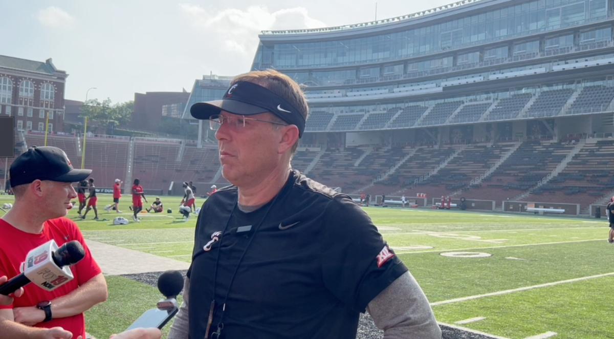 Watch: UC Football Head Coach Scott Satterfield Meets With Media as UC ...