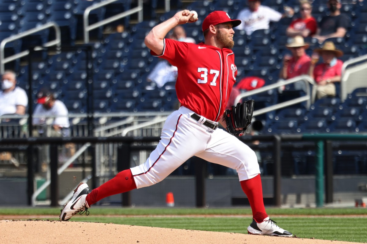 Stephen Strasburg of the Washington Nationals Stands Alone in the ...