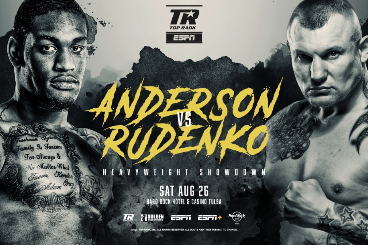 Jared Anderson vs. Andriy Rudenko Live Stream (Prelims) - Sports ...
