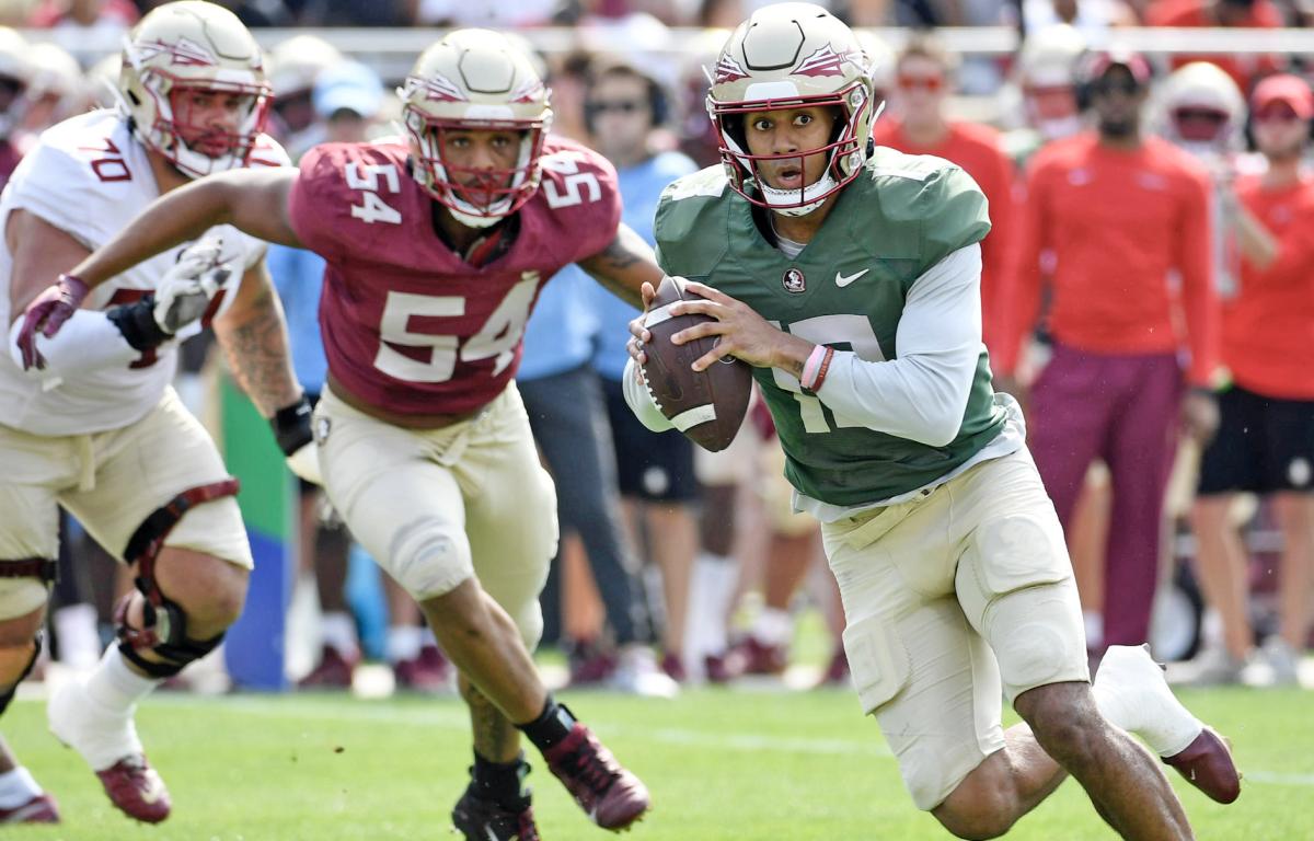 FSU Football Fall Camp Observations: 'Noles Wrap Up Preseason Under The Lights In Doak - Sports ...