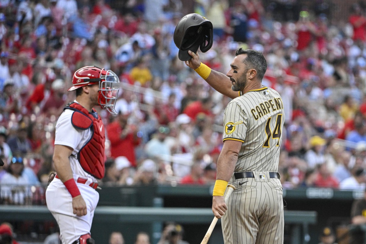 Padres News: Matt Carpenter Reacts to Return to Old Stomping Grounds ...