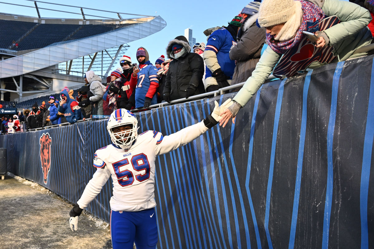 Buffalo Bills DE Kingsley Jonathan Makes Team But Not Complacent ...