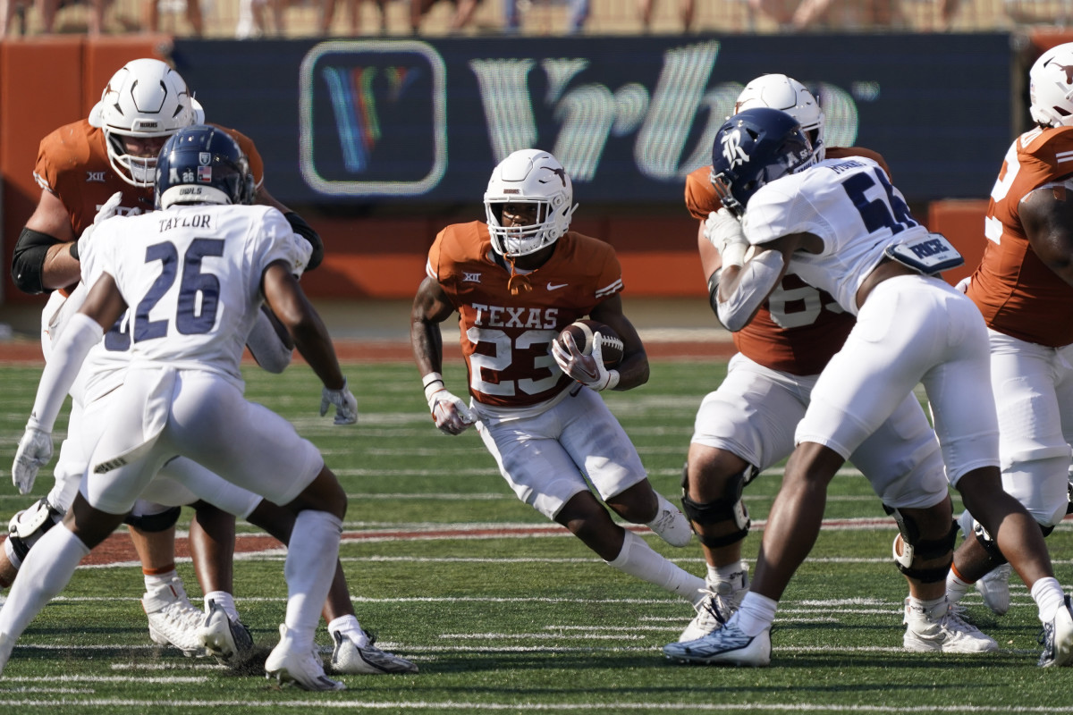 How Efficient Can Texas Longhorns Rushing Attack Be vs. Alabama Crimson ...