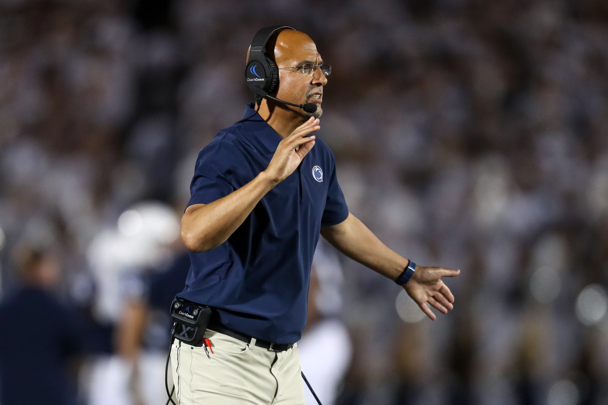 Penn State Coach James Franklin 'Comfortable' With Late Touchdown Vs. West Virginia - Sports ...