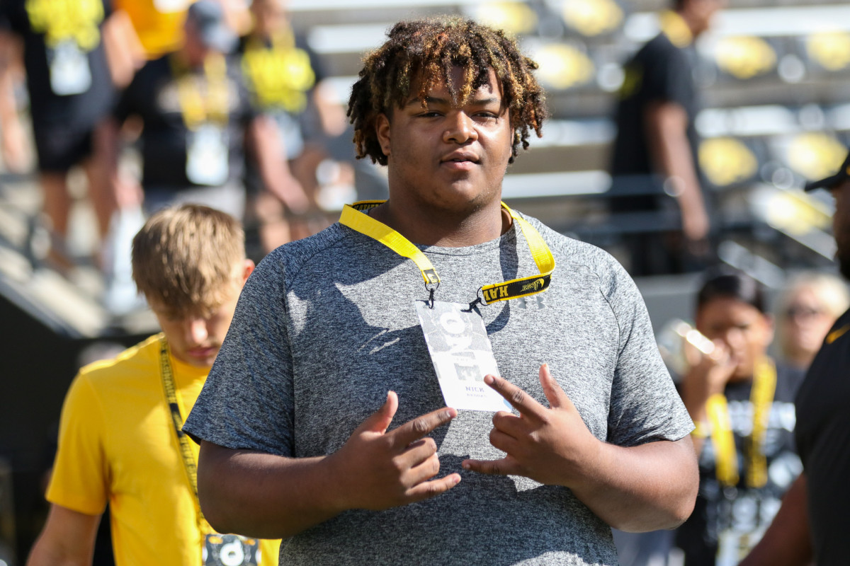 Nick Brooks Commits to Iowa Football - Sports Illustrated Iowa Hawkeyes News, Analysis and More