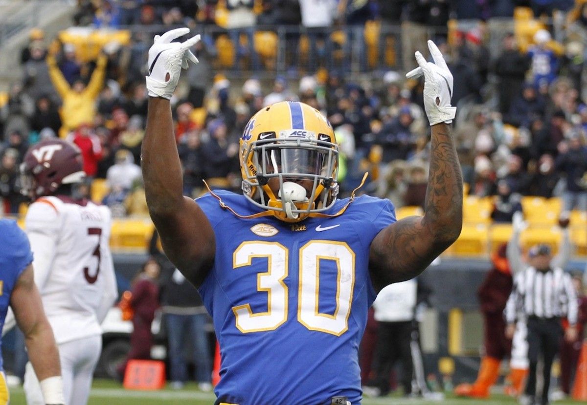 Pitt Panthers: Qadree Ollison Makes Homecoming with Steelers - Sports ...