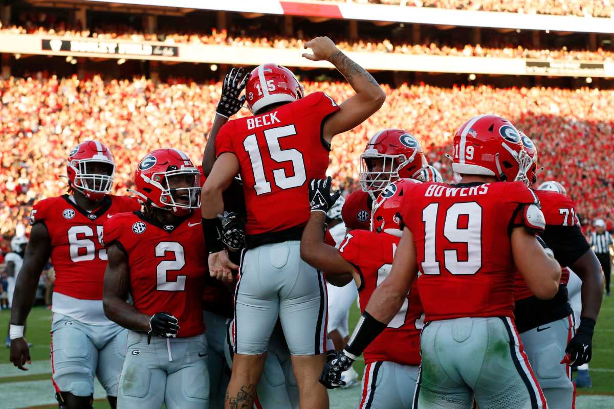 Georgia Football On Top of Recent Top 25 College Football AP Poll Top ...