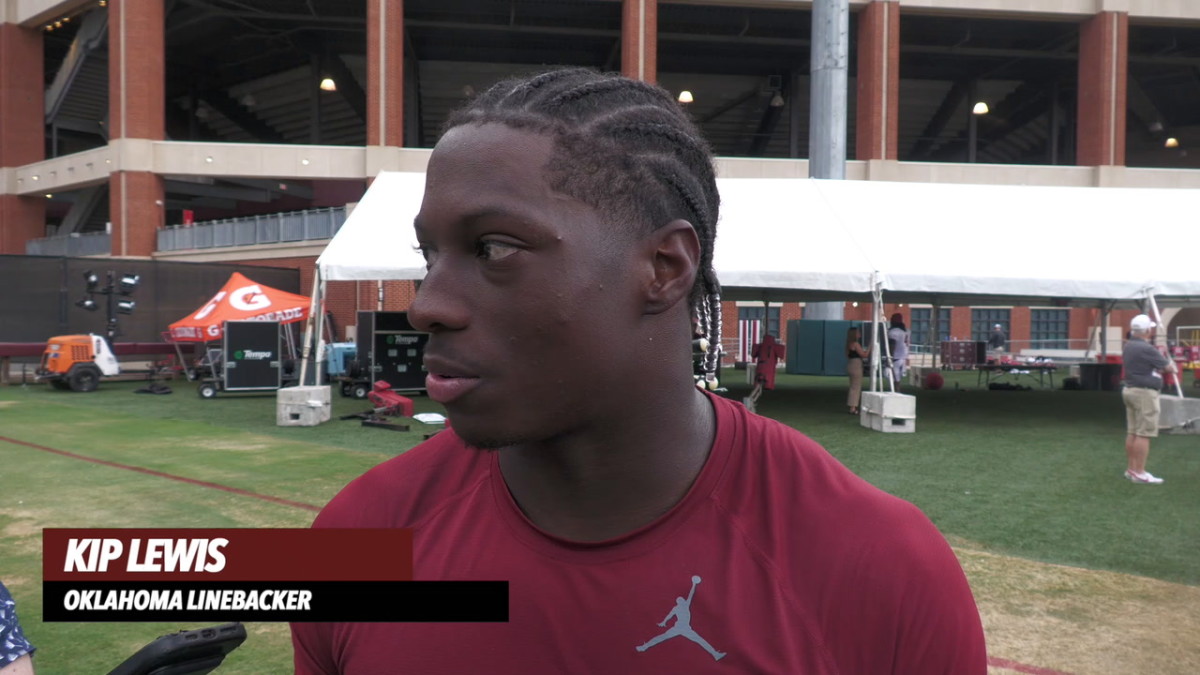WATCH: Oklahoma LB Kip Lewis Interview - Sports Illustrated Oklahoma ...