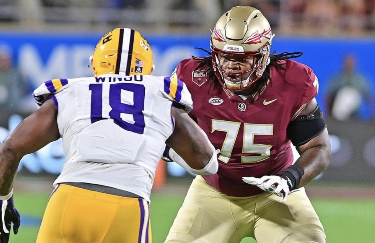 FSU OL Keiondre Jones Was Comfortable Stepping In Against LSU During ...