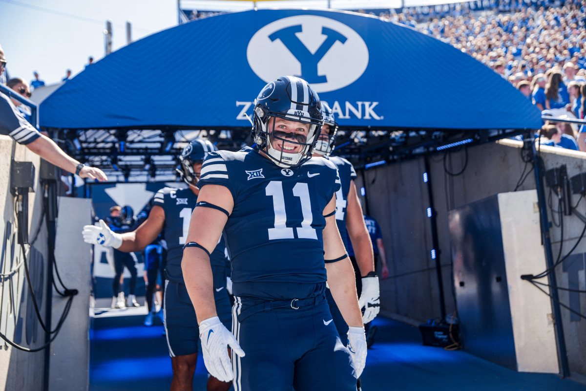 BYU Linebacker Harrison Taggart Could Move Into a Key Role in BYU's ...