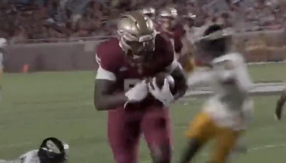 WATCH: Tate Rodemaker Hits Markeston Douglas For TD On First Pass Of ...