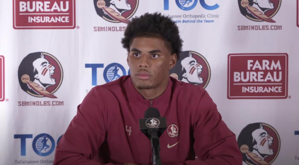 FSU WR Keon Coleman Recaps First Game In Doak Campbell Stadium, Crazy ...