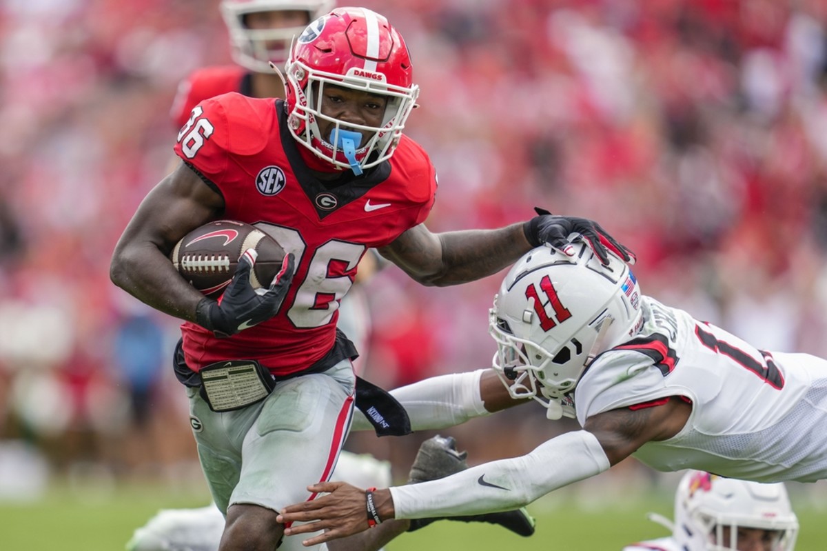 Georgia football history says running back could be the place for ...