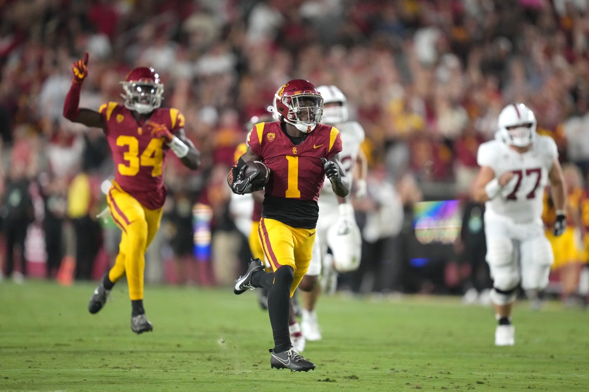 USC Football: Wide Receivers Coach Raves About Zachariah Branch ...