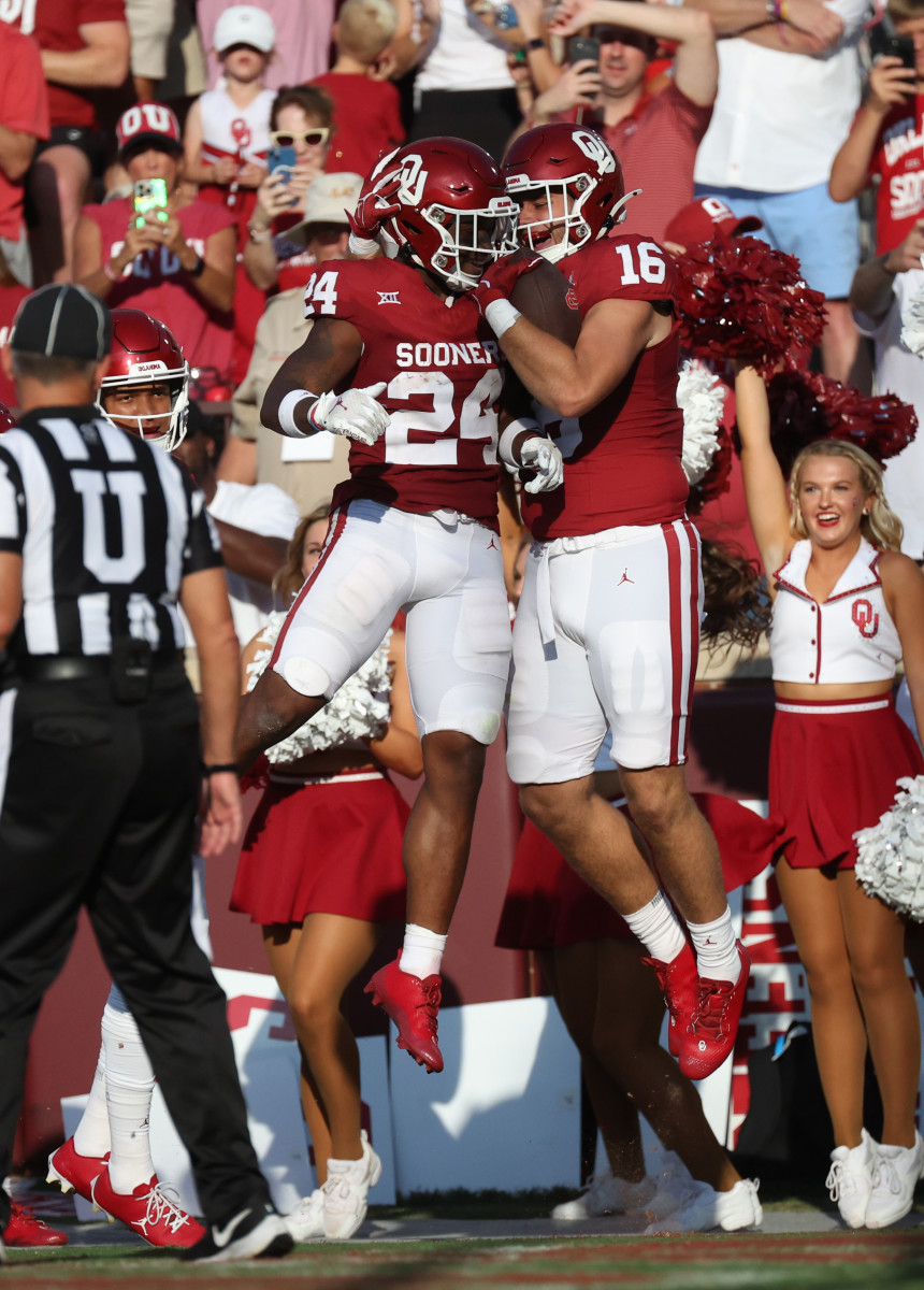 For Oklahoma TE Blake Smith, Catching First Career Touchdown was "Out-of-Body Experience ...