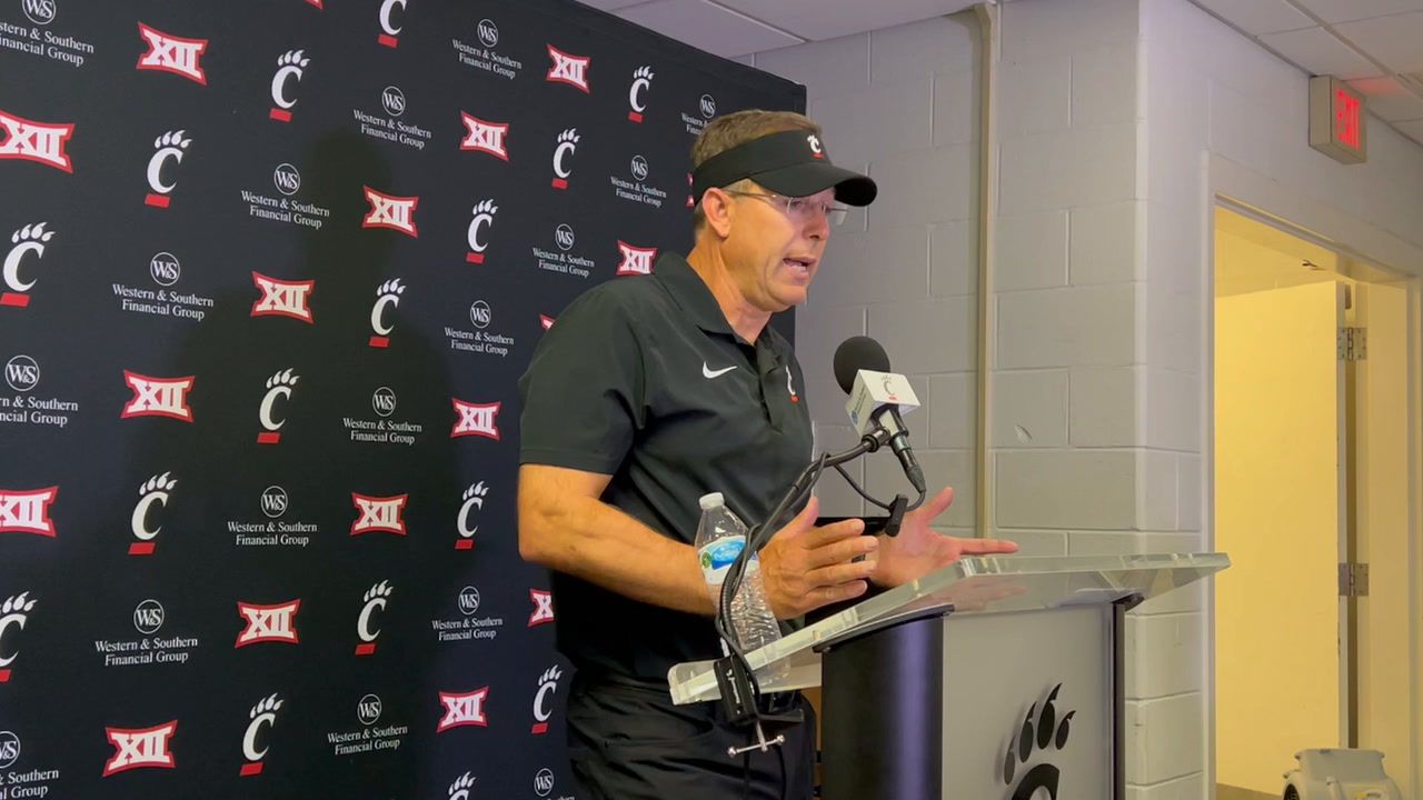 UC Head Coach Scott Satterfield Discusses 31-24 Loss to Miami (OH ...