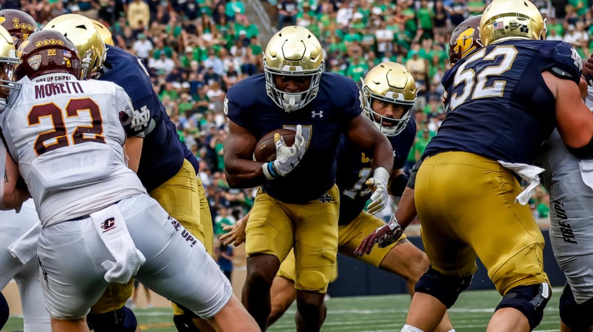 Notre Dame Players of the Game: Central Michigan Edition - Sports Illustrated Notre Dame ...