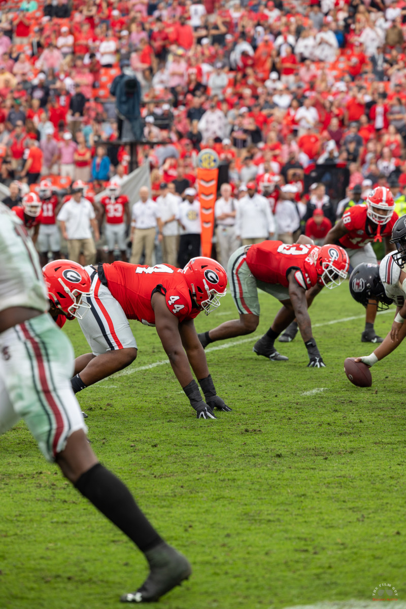 Georgia Football Photos vs South Carolina - Sports Illustrated Georgia ...