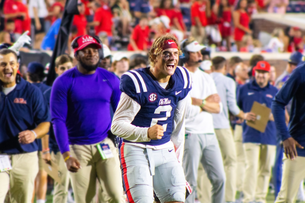 Ole Miss QB Jaxson Dart 'Excited' for 'Bama Challenge' on Saturday ...